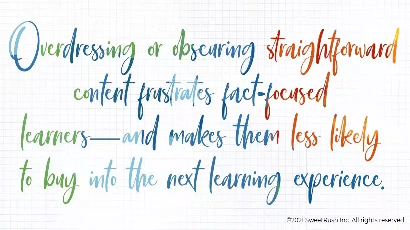 Just The Facts: Five Storytelling Tips for Skeptical Learners